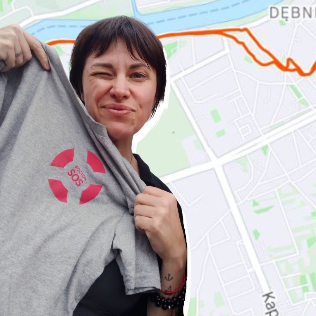 Iryna runs through the cities of Europe to raise funds for the creation ...